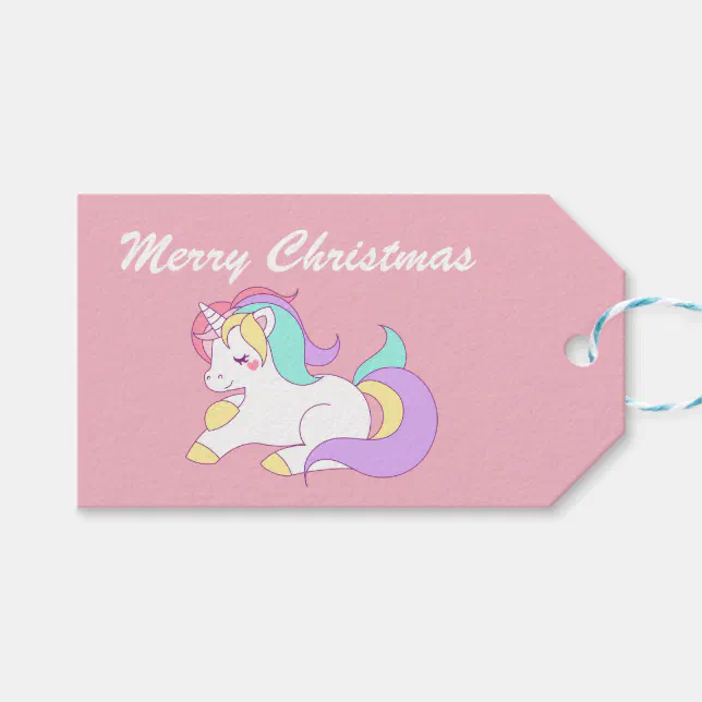 Cute Unicorn. Gift Tags | Zazzle