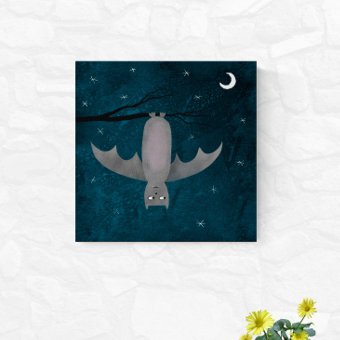 Cute Vampire Bat Poster | Zazzle