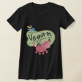 Cute Vegan Message T-shirt | Zazzle