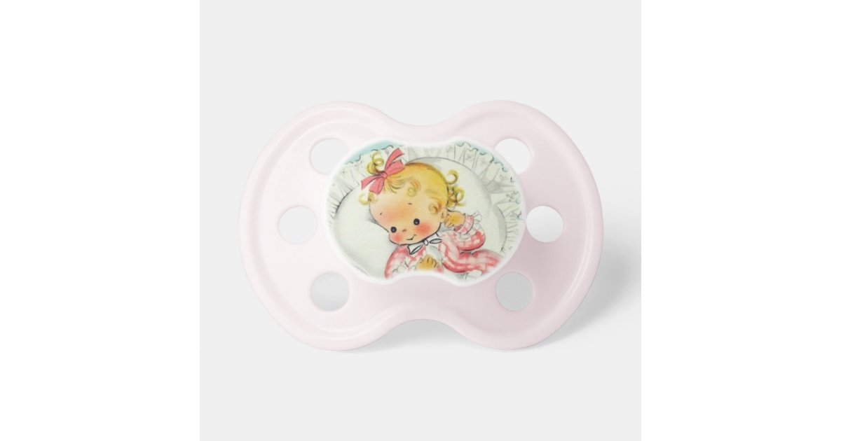 cute vintage pacifier | Zazzle