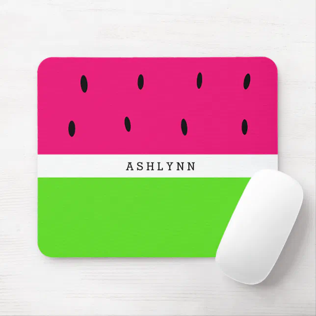 Cute Watermelon Mouse Pad | Zazzle
