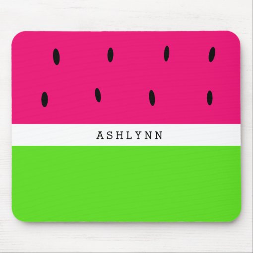 Cute Watermelon Mouse Pad | Zazzle