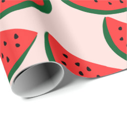 Cute Watermelon Wrapping Paper | Zazzle