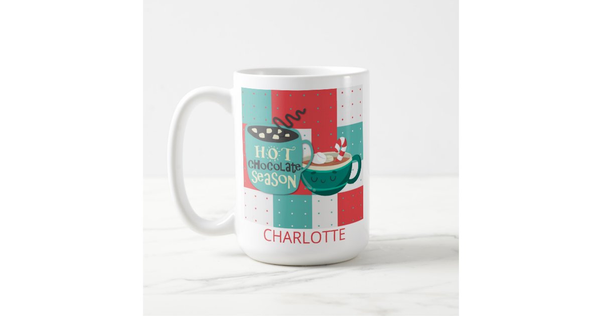 Cute Winter Hot Chocolate Season Cocoa Coffee Mug | Zazzle