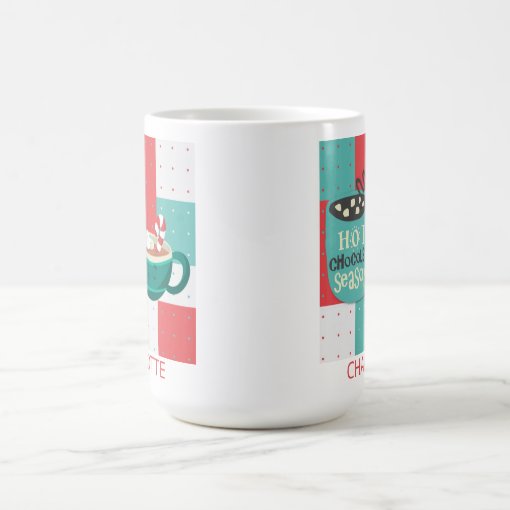 Cute Winter Hot Chocolate Season Cocoa Coffee Mug | Zazzle