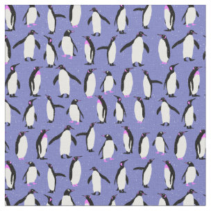 Penguin Fabric | Zazzle