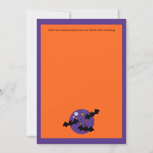 Cute witch black cat candy kids halloween party invitation | Zazzle