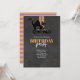 Cute Witch Black Cat Halloween Birthday Party Invitation | Zazzle