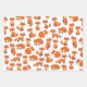 Cute Woodland Autumn Forest Fox Pattern Wrapping Paper Sheets | Zazzle