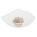 Cute Woodland Forest Animals 1st Birthday Party Hat | Zazzle