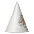 Cute Woodland Forest Animals 1st Birthday Party Hat | Zazzle