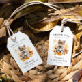 Cute Woodland Wolf Pup Fall Baby Shower Gift Tags | Zazzle