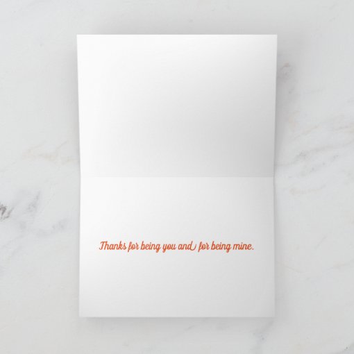 Cute wool heart knitting needle greeting card | Zazzle