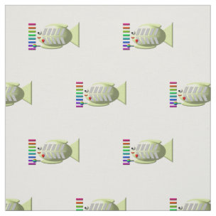Xylophone Fabric | Zazzle