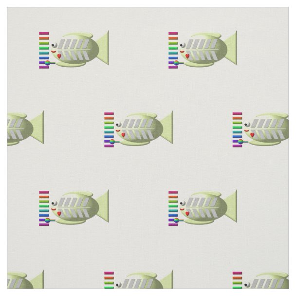 Xylophone Fabric | Zazzle