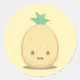Cute Yellow Pineapple Sticker | Zazzle