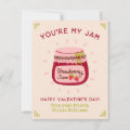 Cute You're My Jam Classroom Valentine's Day Photo Note Card | Zazzle