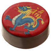 Cute Zodiac Dragon "Fortune" Chinese New Year Red Chocolate Covered ...