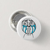 Cuteness Overload Cute Rage Face Meme Pinback Button | Zazzle