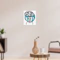 Cuteness Overload Cute Rage Face Meme Poster | Zazzle