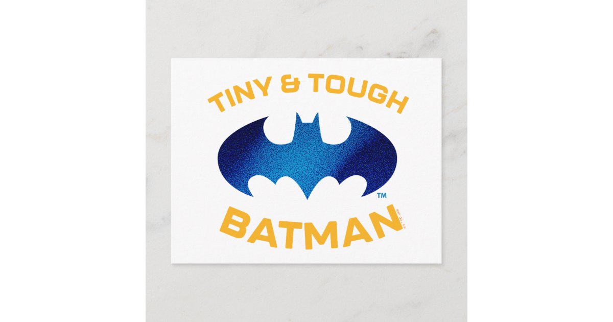 Cuter Than Cute Tiny & Tough Batman Postcard | Zazzle
