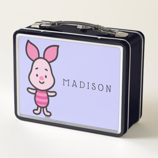 Cuties Piglet Metal Lunch Box | Zazzle
