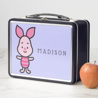 Cuties Piglet Metal Lunch Box | Zazzle