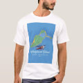 Cuttyhunk island Gosnold, Massachusetts map T-Shirt | Zazzle