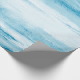 Cyan Abstract Wrapping Paper | Zazzle