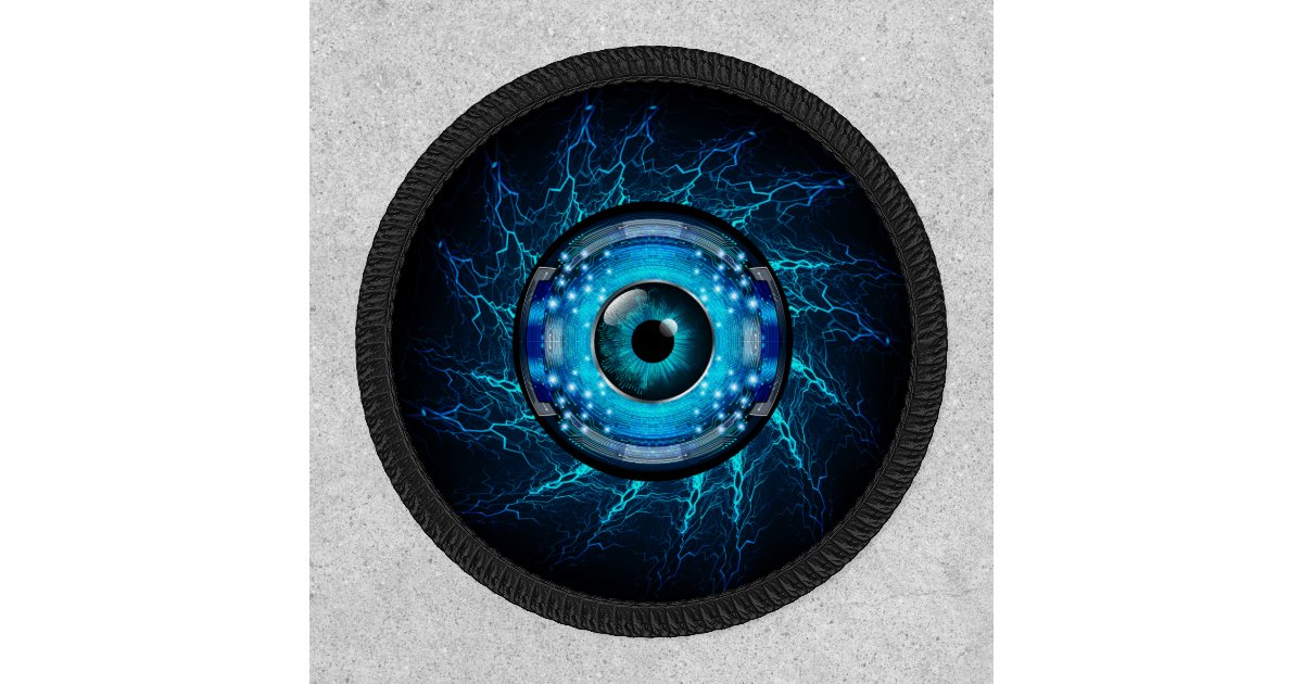 Cyber Circuit Eye Patch | Zazzle