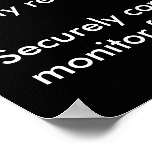 Cyber Espionage Security Awareness Poster | Zazzle