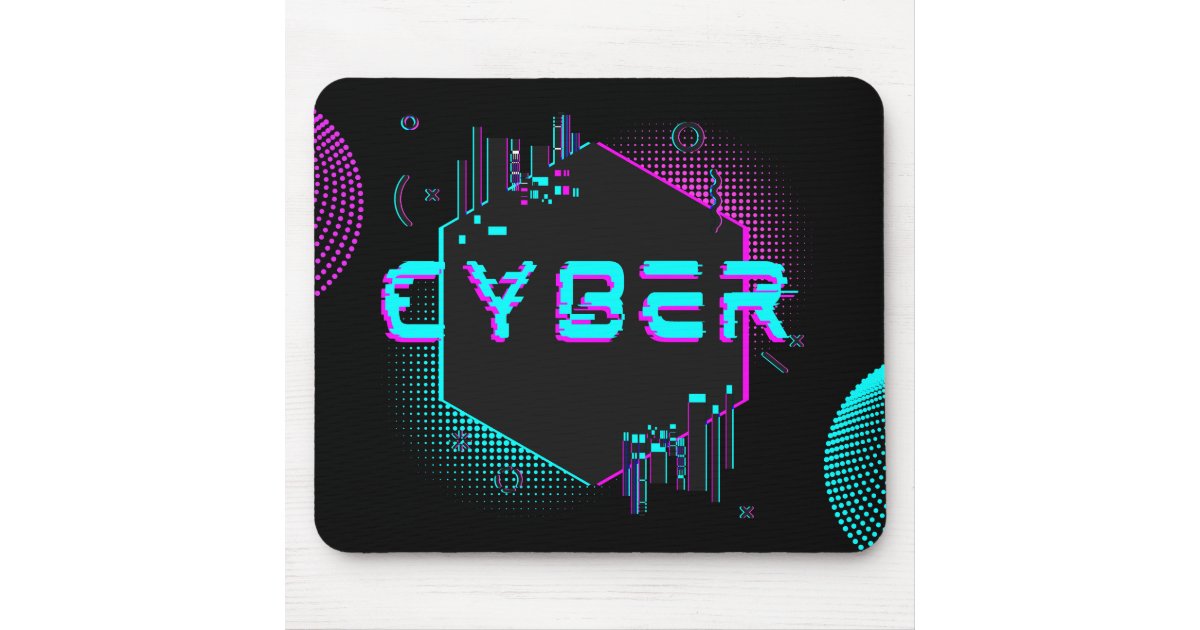 Cyber mouse pad | Zazzle