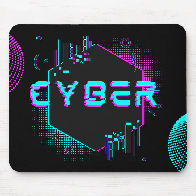 Cyber mouse pad | Zazzle