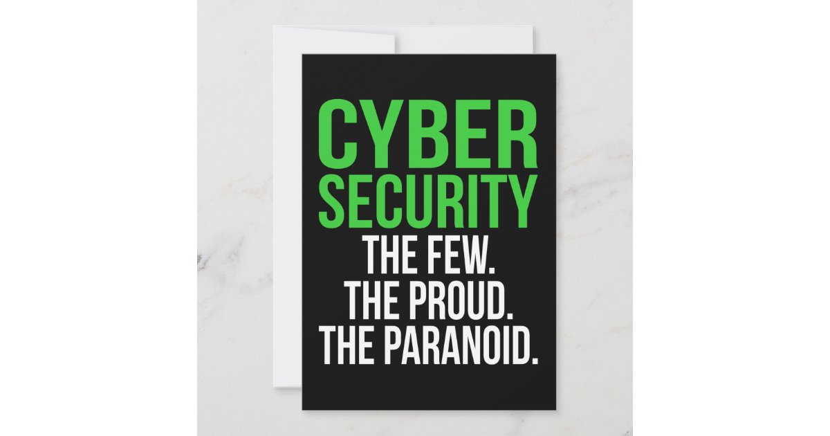 Cyber Security Computer IT Tech Software Invitation | Zazzle
