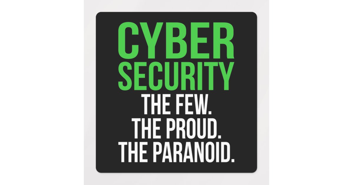 Cyber Security Computer IT Tech Software Labels | Zazzle