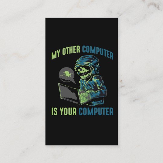 Cyber Security Hacker Computer Admin Programmer Business Card | Zazzle.com