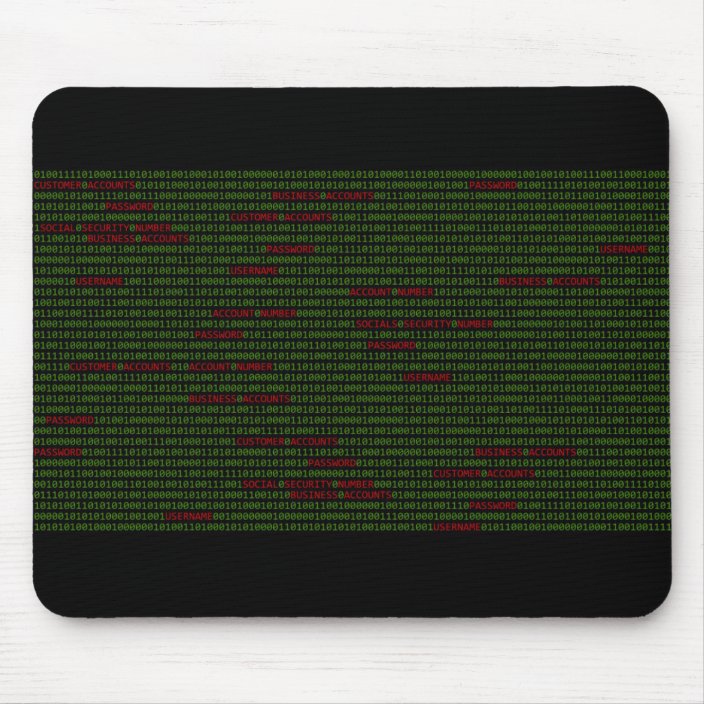 Cyber Security Mousepad | Zazzle.com