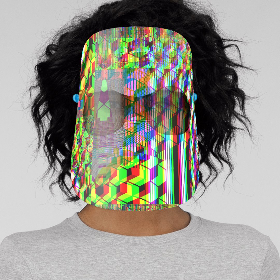 Cyberdazze Anti Facial Recognition Face Shield #6 | Zazzle