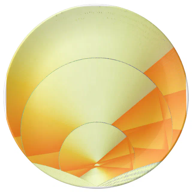 Cybernetic Sunrise Decorative Porcelain Plate | Zazzle