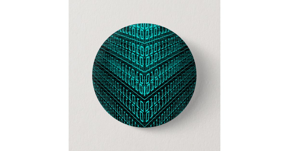 Cyberpunk Futuristic Computer Technology Circuit Pinback Button | Zazzle