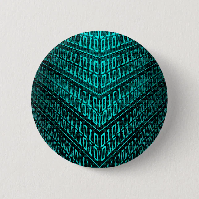 Cyberpunk Futuristic Computer Technology Circuit Pinback Button | Zazzle