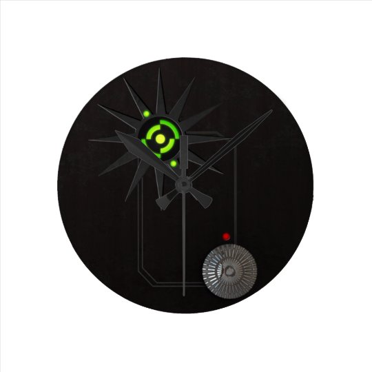 Cyberpunk LED Wall Clock | Zazzle.com