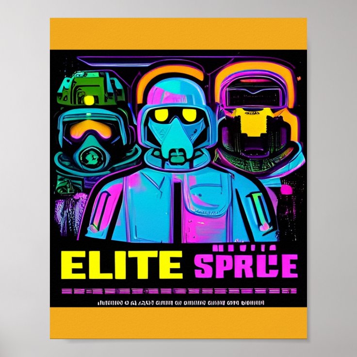 Cyberpunk Propaganda Recruitment Poster | Zazzle