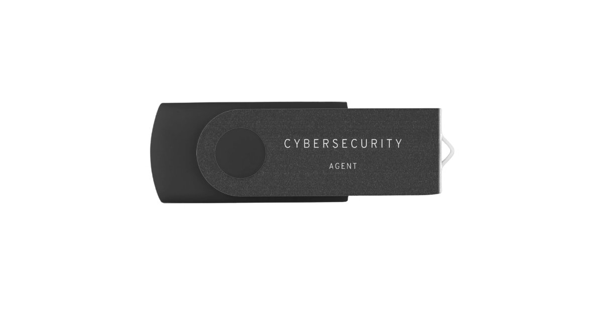 Cybersecurity Agent Flash Drive | Zazzle