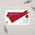 Cybersecurity Fingerprint Business Cards | Zazzle