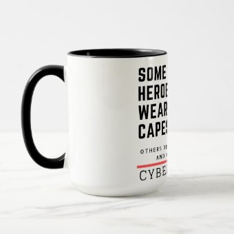 Cybersecurity Hero Mug | Zazzle