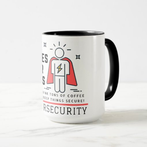Cybersecurity Hero Mug | Zazzle