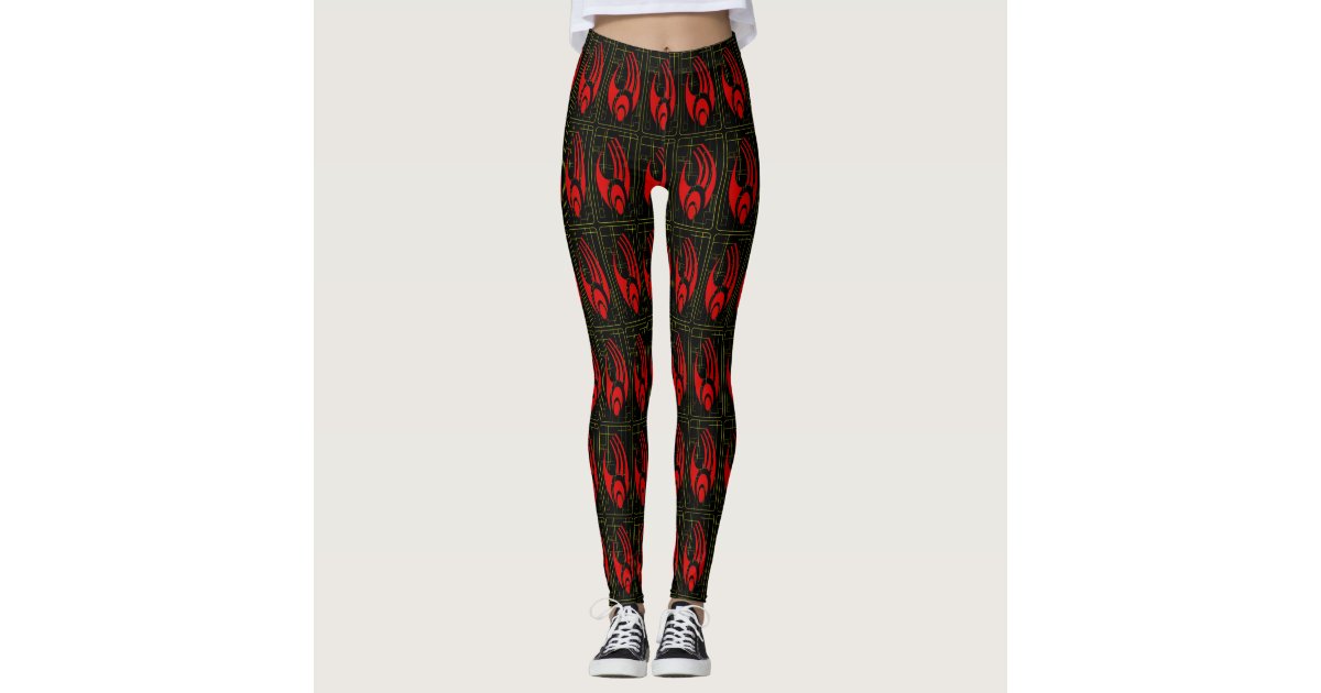 Cyborg Legs Cosplay Pattern Leggings | Zazzle