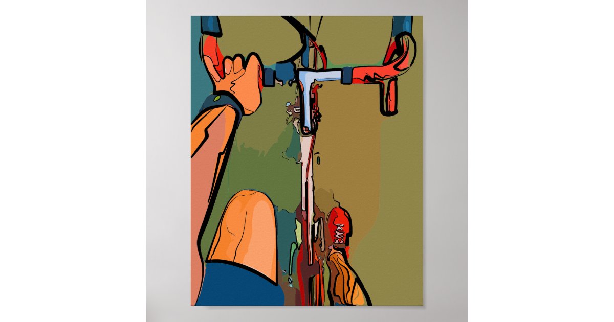 Cyclist Poster | Zazzle