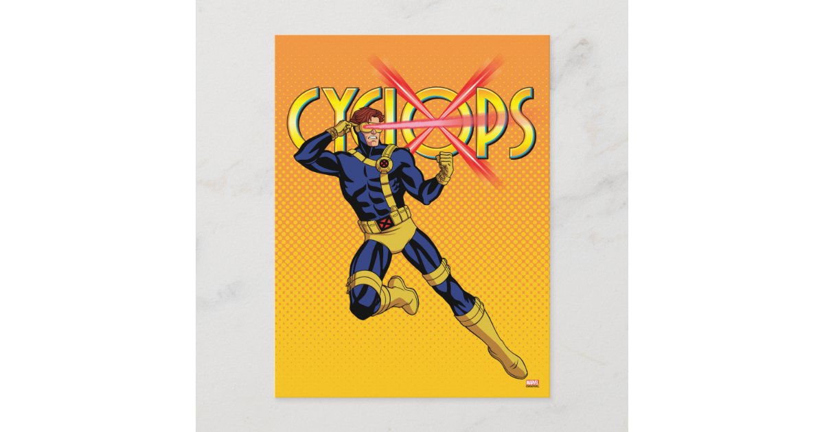 Cyclops Character Pose Postcard | Zazzle